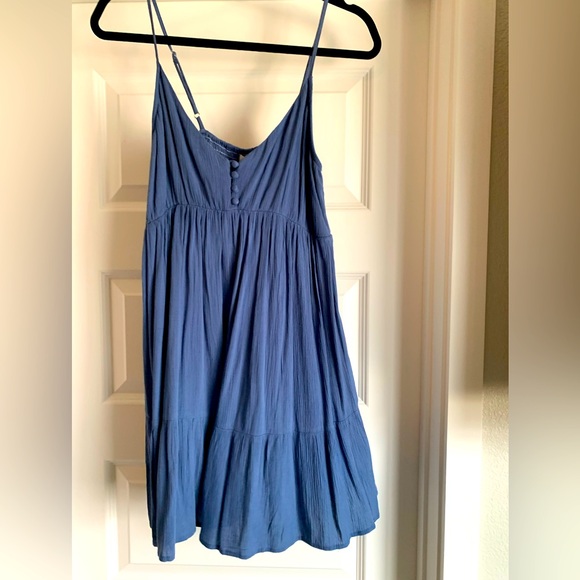 kiwi and punch | Dresses | Kiwi And Punch Blue Boho Style Mini Dress ...
